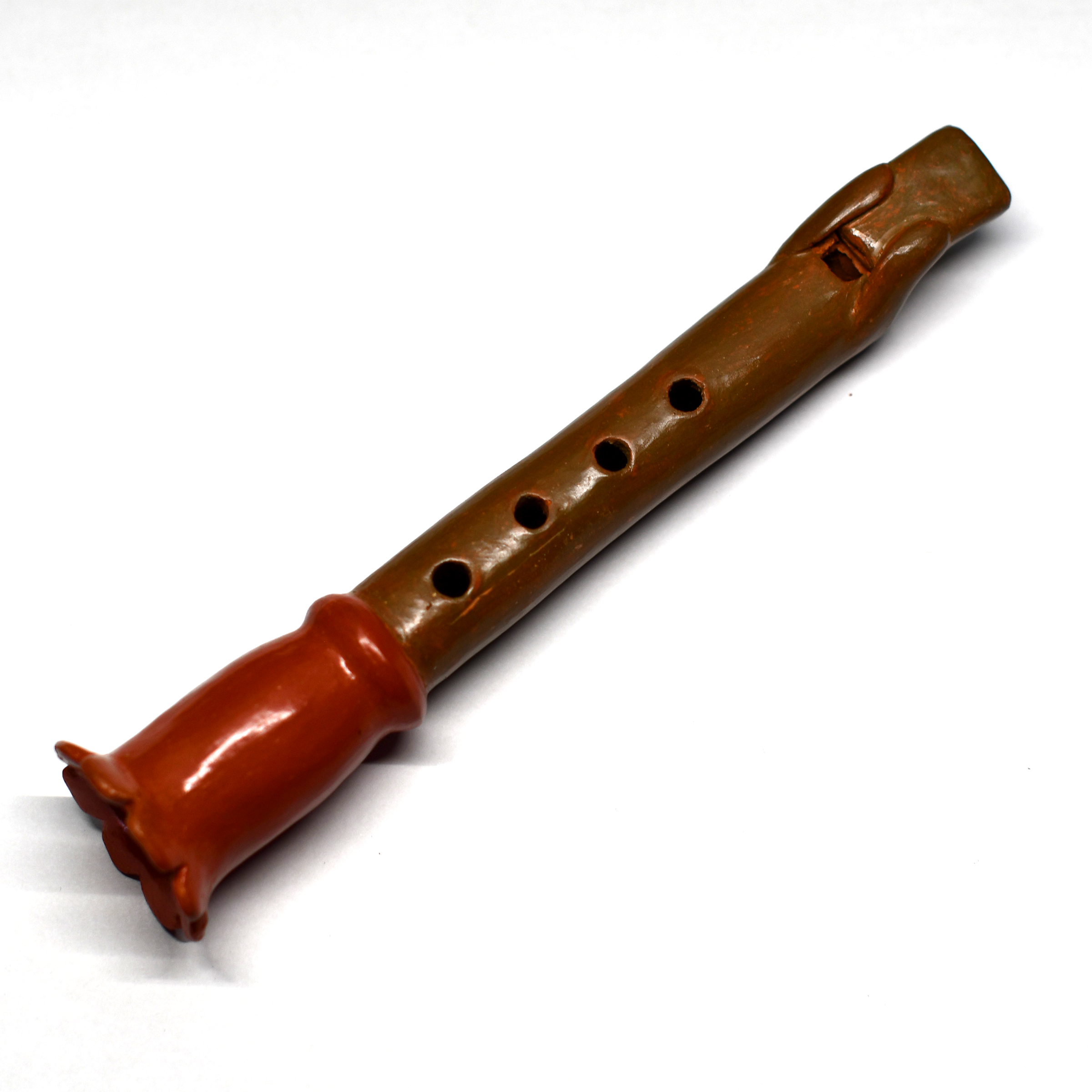 Clay Flute - 12 – Tochtli Cultural Wear