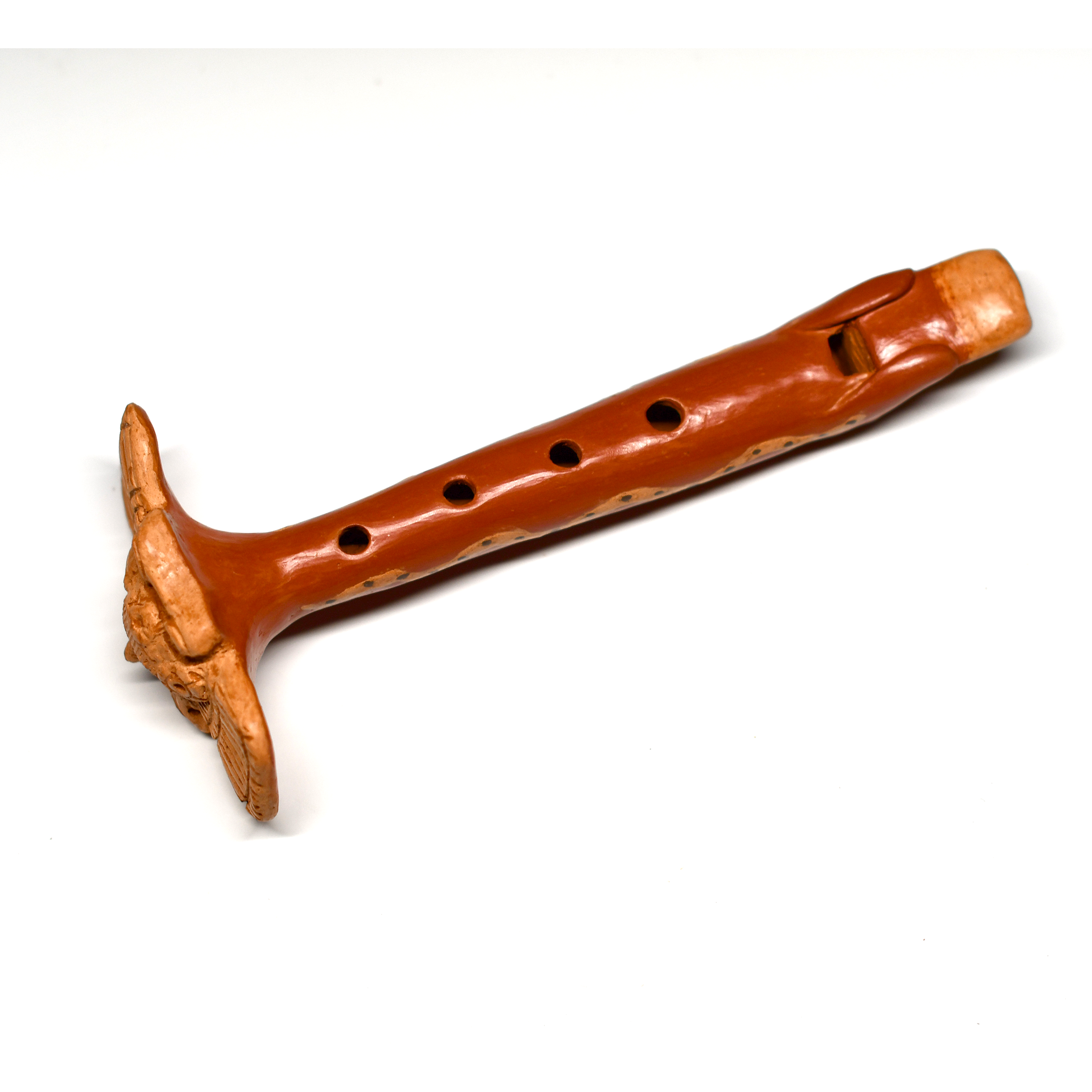 Clay Flute - 10 – Tochtli Cultural Wear