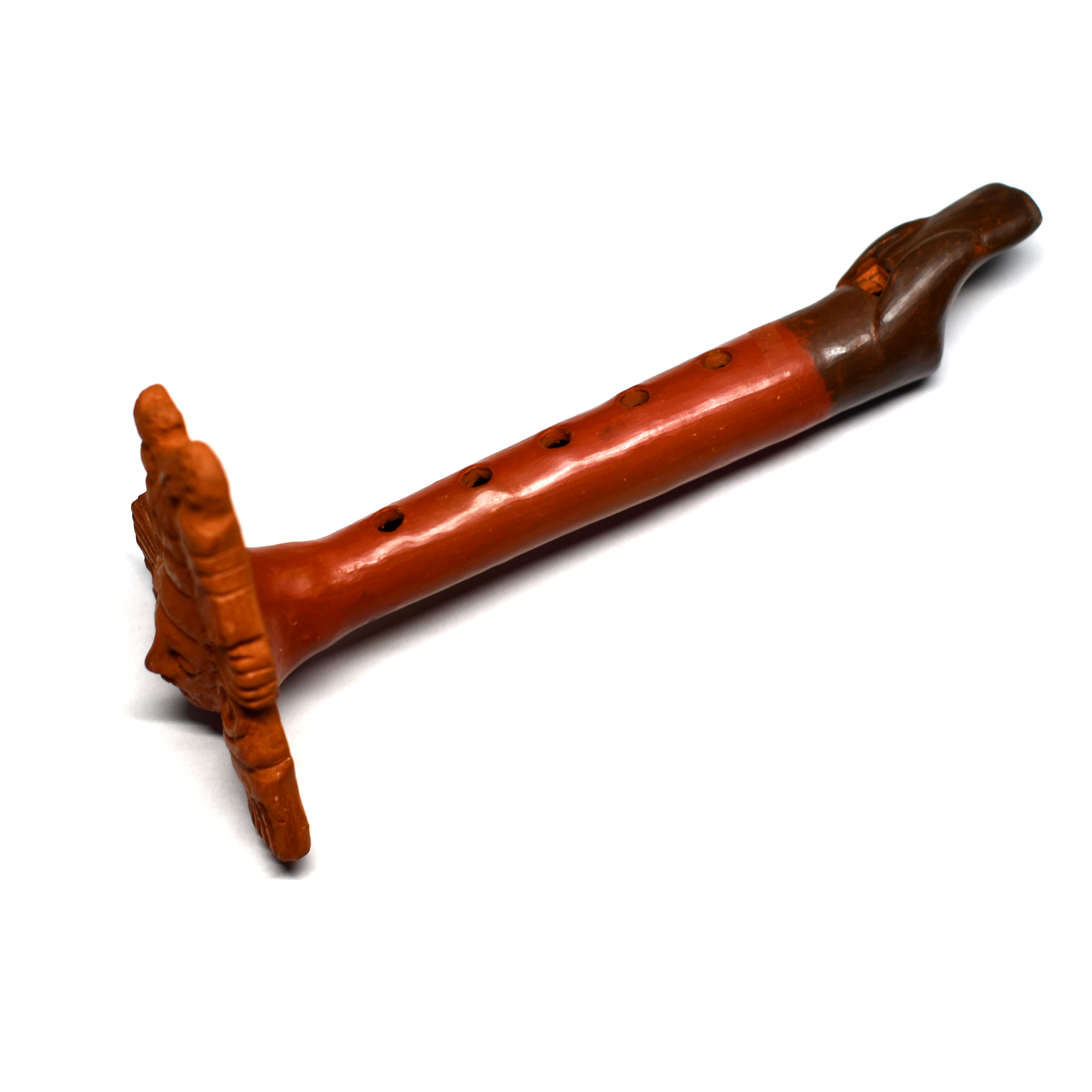 Clay Flute - 8 – Tochtli Cultural Wear