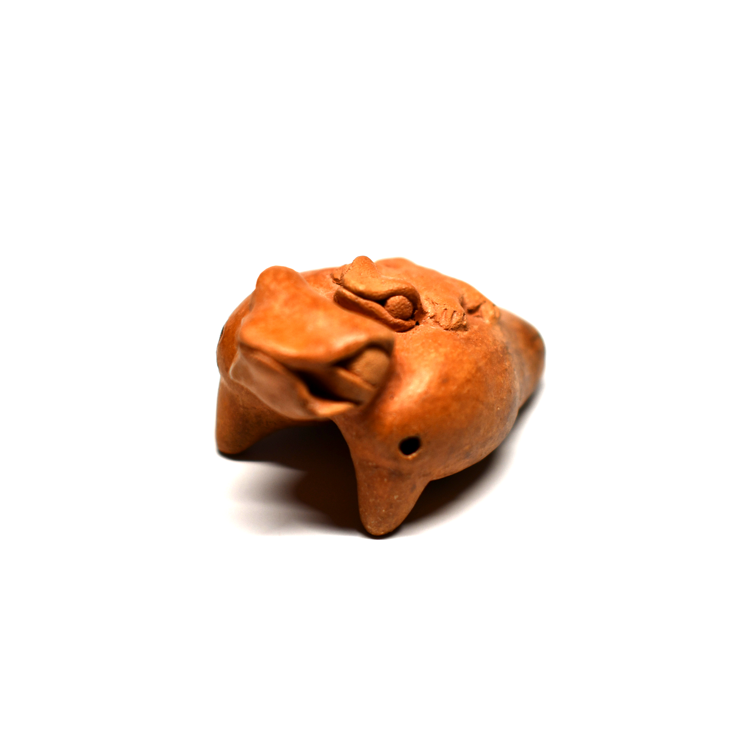 Clay Flute - Frog - 1 – Tochtli Cultural Wear