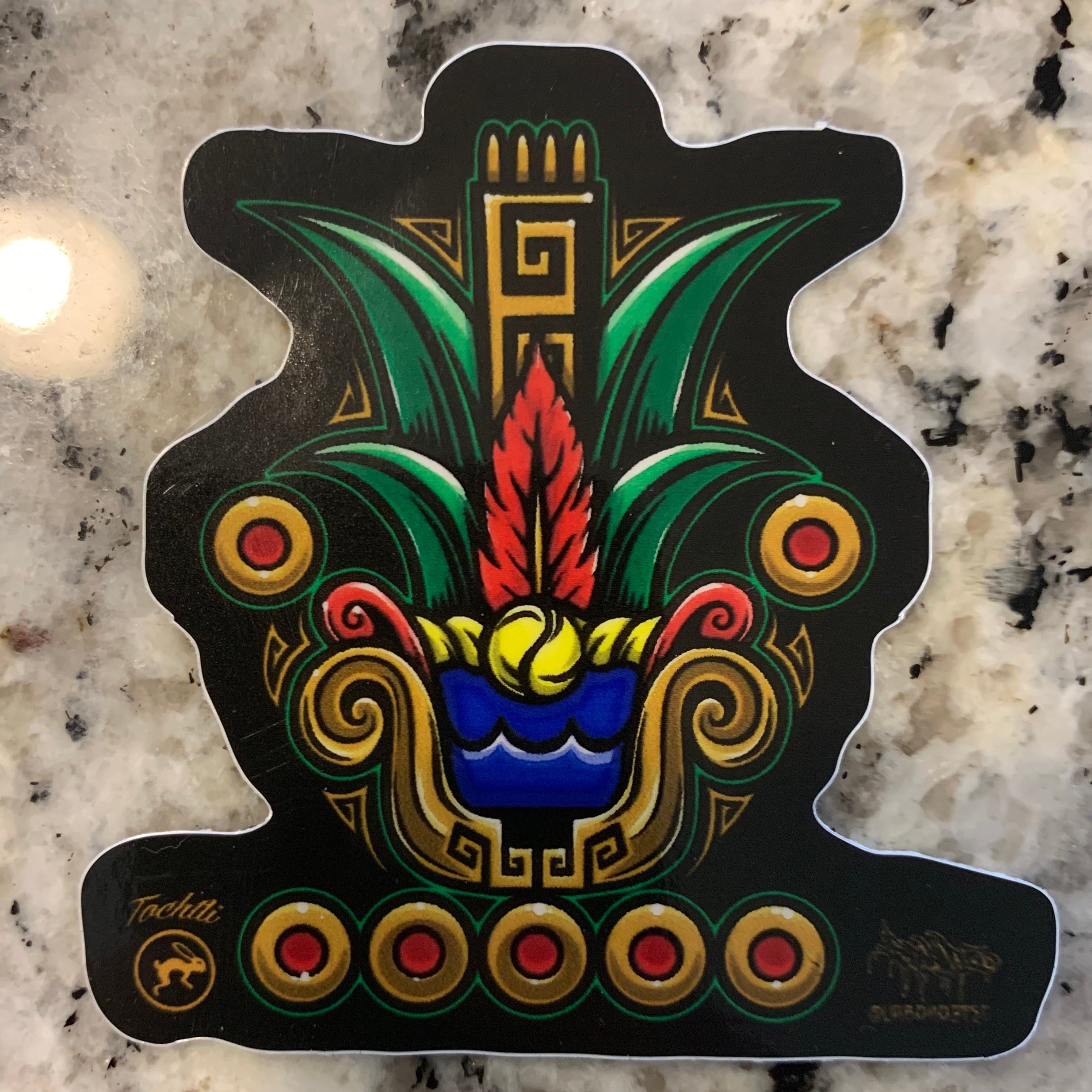 Sticker - 7 Acatl 3” – Tochtli Cultural Wear