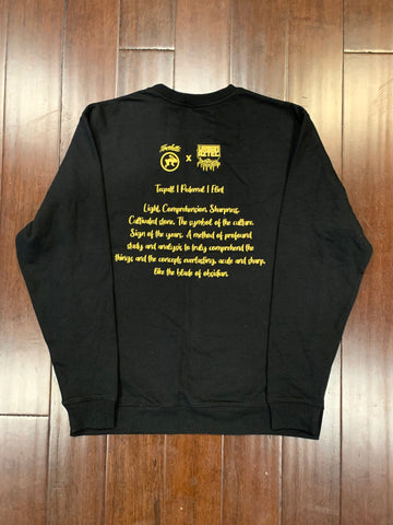 Crew Neck- Unisex 8 Tecpatl collab – Tochtli Cultural Wear