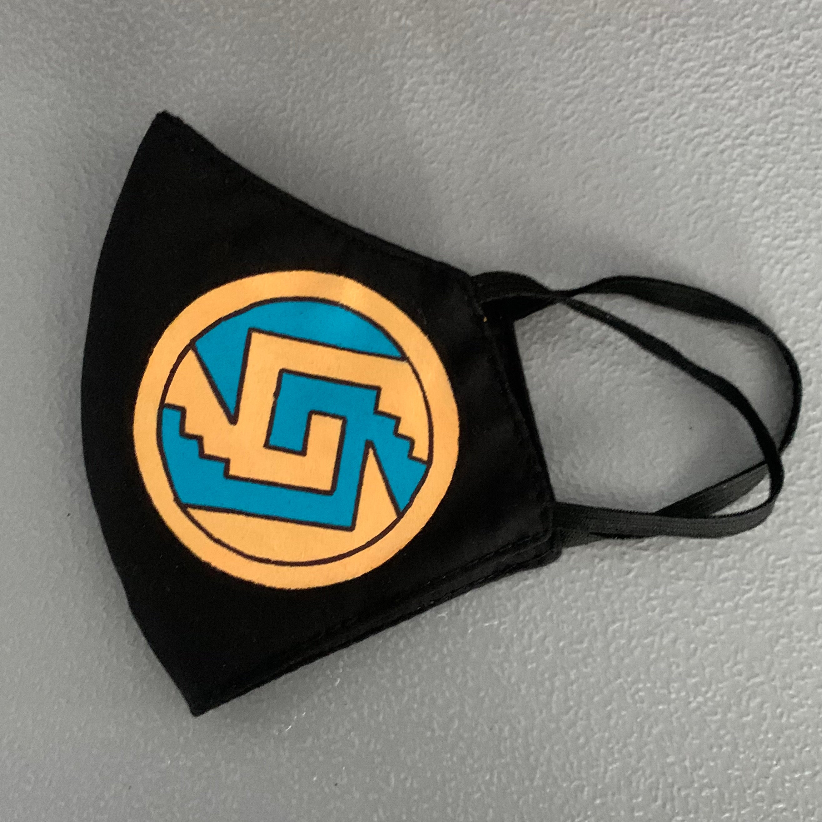 Face mask - hand painted Ximalli | shield – Tochtli Cultural Wear